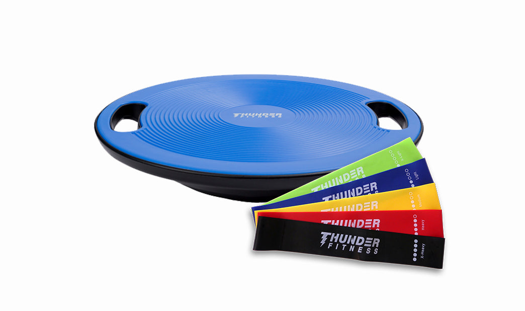 Balansplatta och Miniband Set – Thunder Fitness